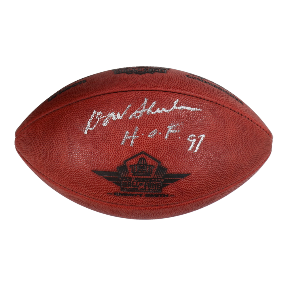 Don Shula Signed Official NFL "The Duke" Pro Football Hall of Fame Logo ...