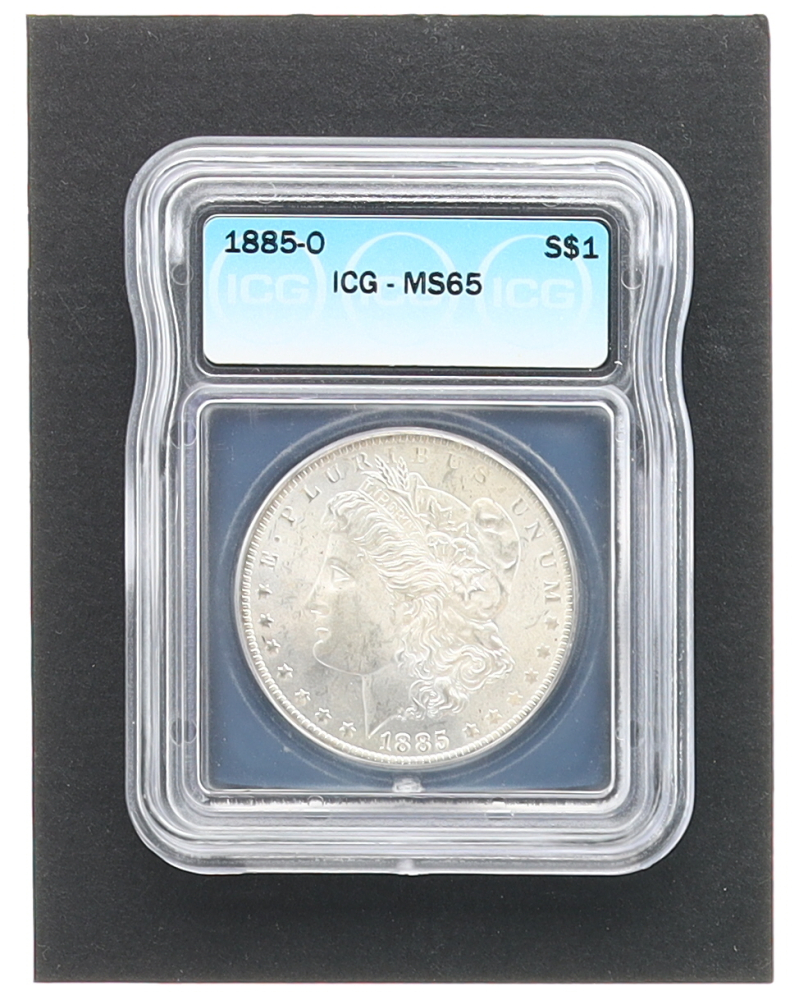 1885-O Morgan Silver Dollar (IGC MS65) | Pristine Auction