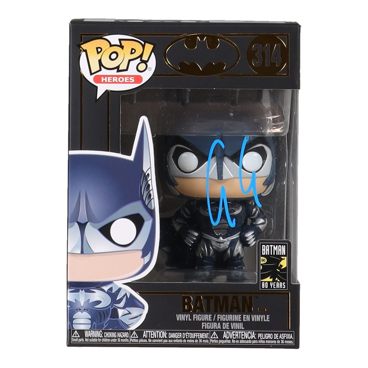 George Clooney Signed "Batman" #314 Batman 1997 Funko Pop! Figure (ACOA ...