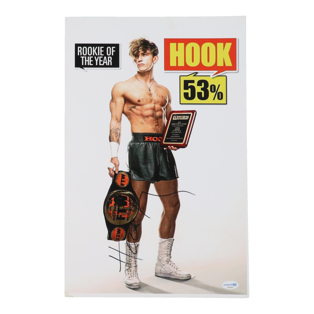 Hook Signed AEW 11x17 Photo (ACOA) | Pristine Auction