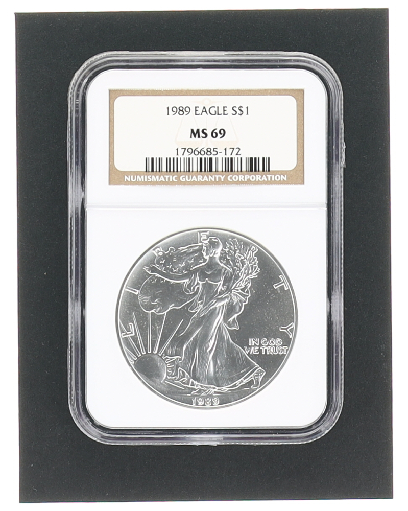 1989 American Silver Eagle (NGC MS69) | Pristine Auction