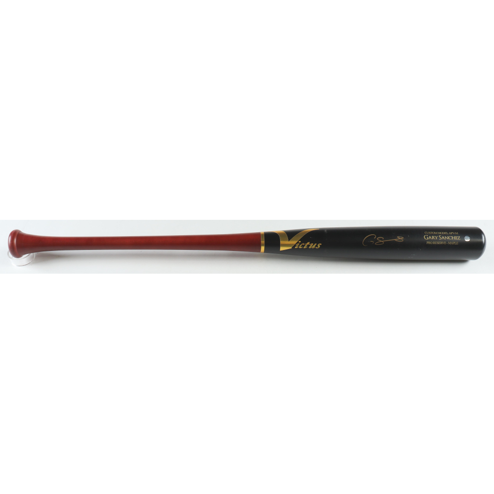 Gary Sanchez Signed Victus Pro Game Model Baseball Bat (Steiner ...