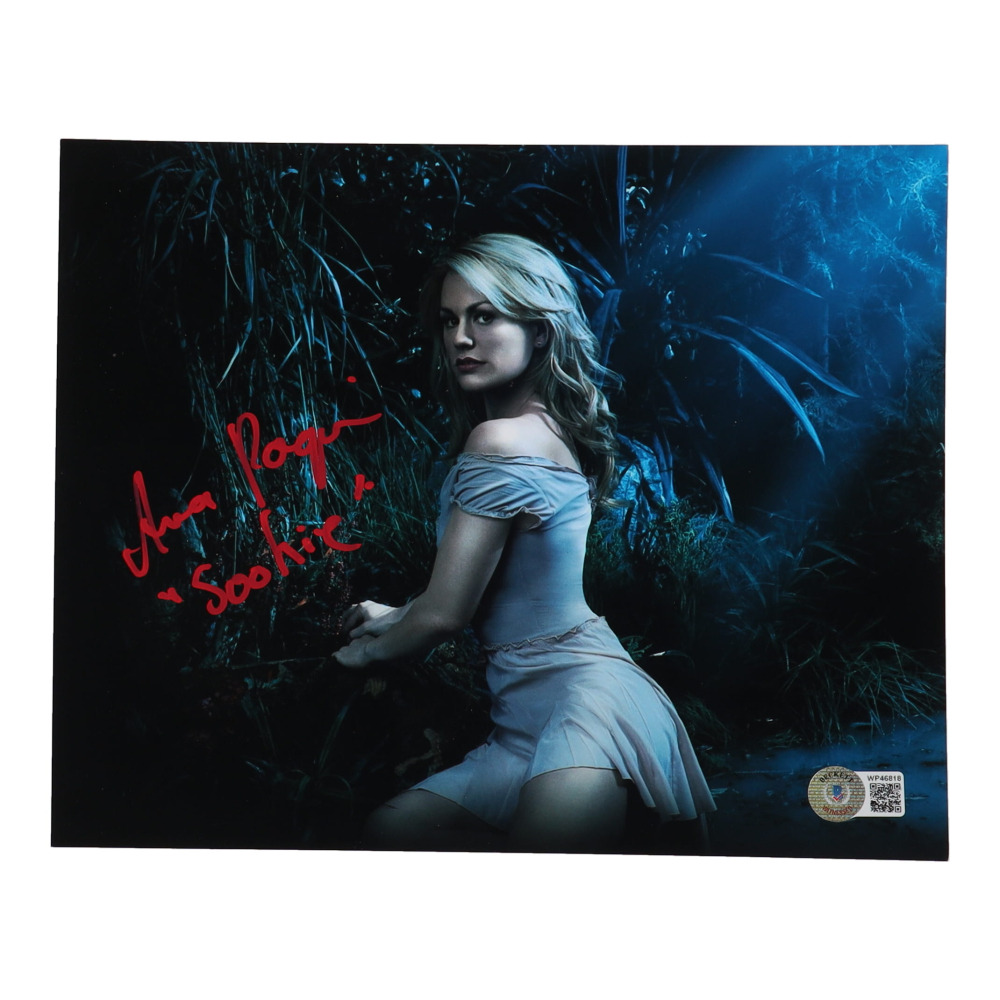Anna Paquin Signed "True Blood" 8x10 Photo Inscribed "Sookie" (Beckett ...