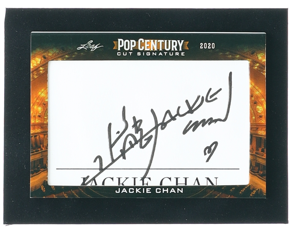 Jackie Chan 2020 Leaf Pop Century Cut Signatures #PCCJC1 | Pristine Auction