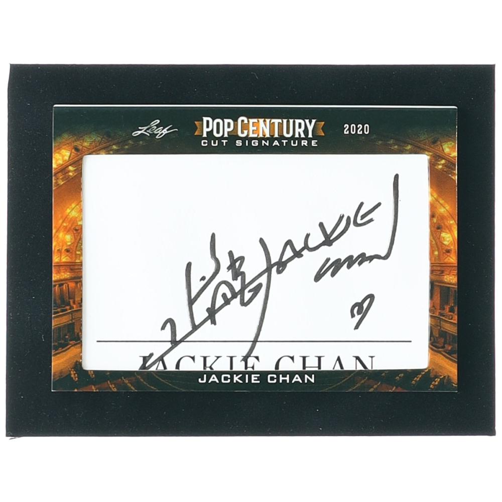 Jackie Chan 2020 Leaf Pop Century Cut Signatures #PCCJC1 | Pristine Auction