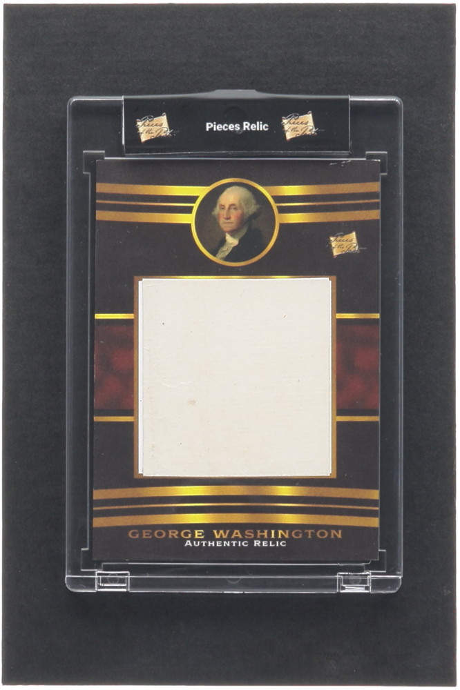 George Washington 2022 Pieces of the Past Relic #SR2 | Pristine Auction
