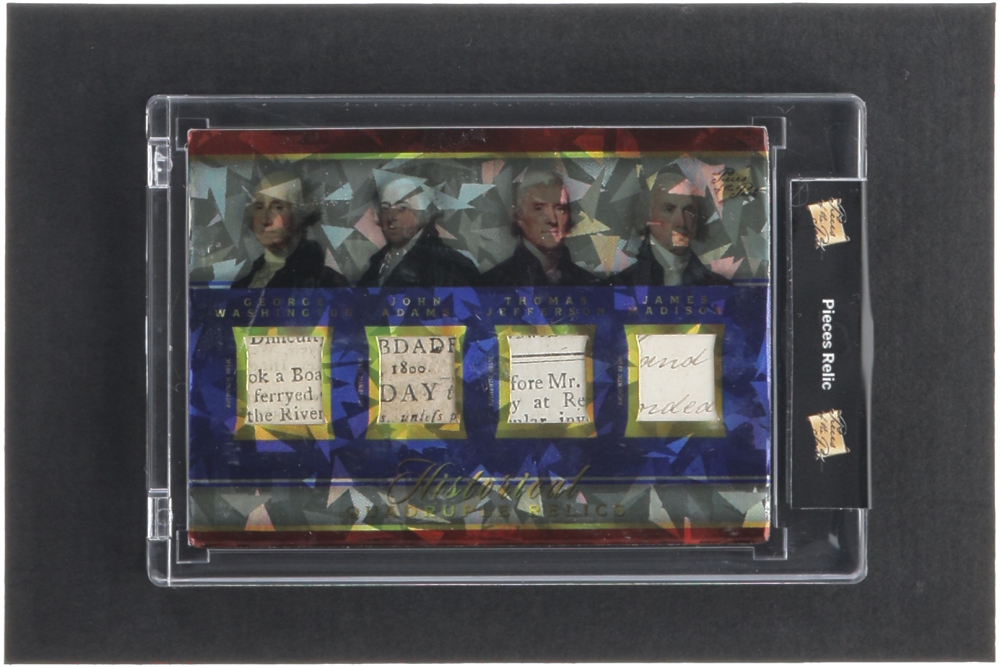 George Washington / John Adams / Thomas Jefferson / James Madison 2022 ...