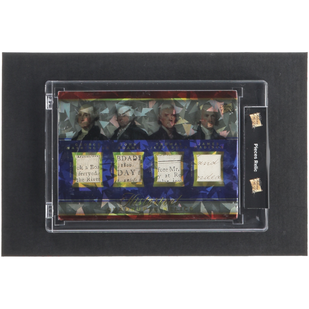 George Washington / John Adams / Thomas Jefferson / James Madison 2022 ...