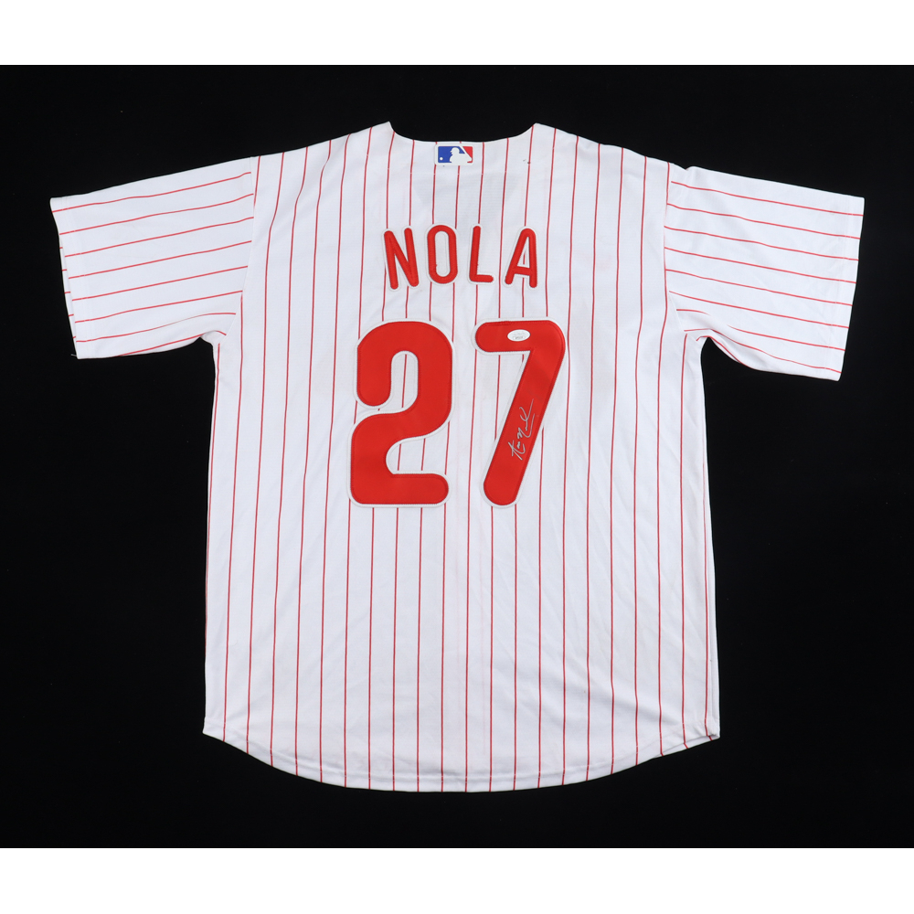 Aaron Nola Signed Phillies Jersey (JSA) | Pristine Auction