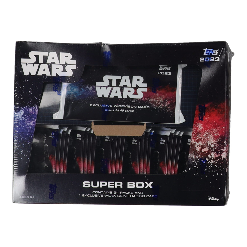 Star Wars Flagship Hobby Super Box with (24) Packs | Pristine Auction