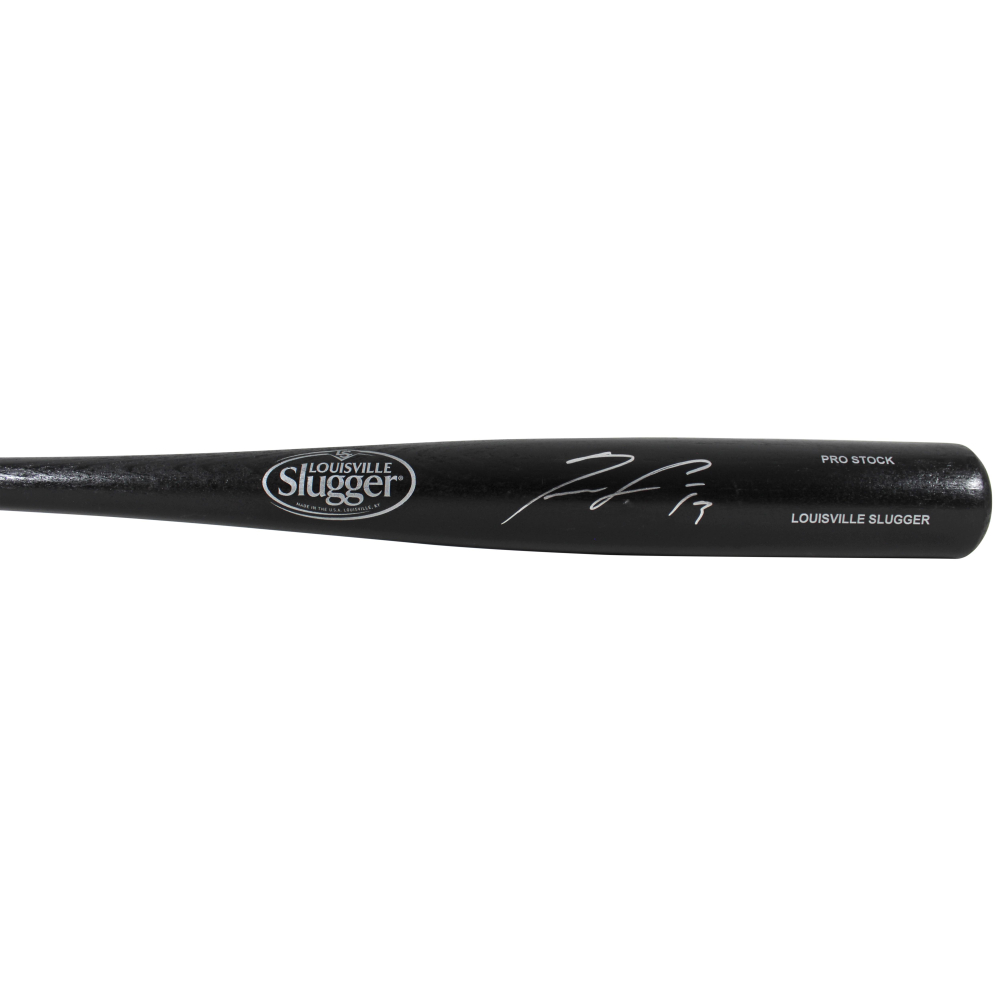 Ronald Acuna Jr. Signed Louisville Slugger Baseball Bat (Beckett ...