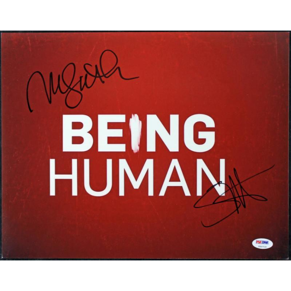 Sam Huntington & Meaghan Rath Signed "Being Human" 11x14 Photo (PSA ...
