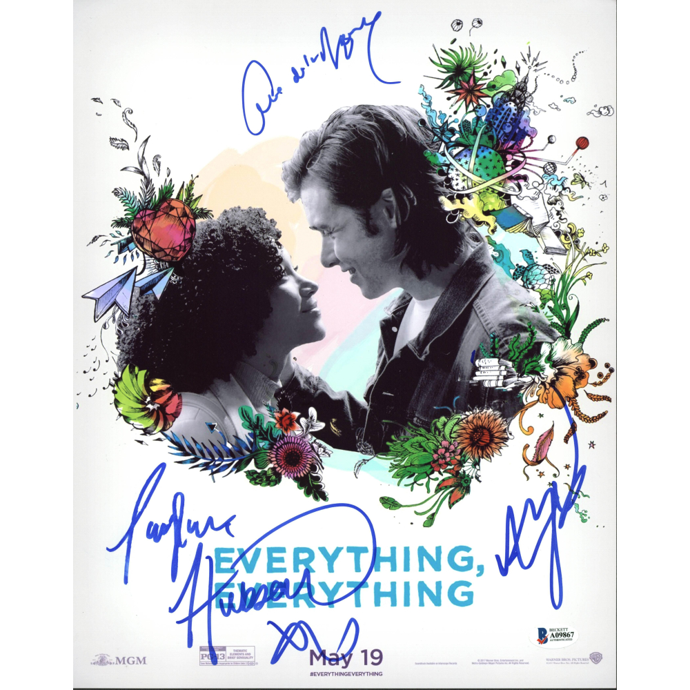 Amandla Stenberg & Ana De La Reguera Signed "Everything, Everything ...