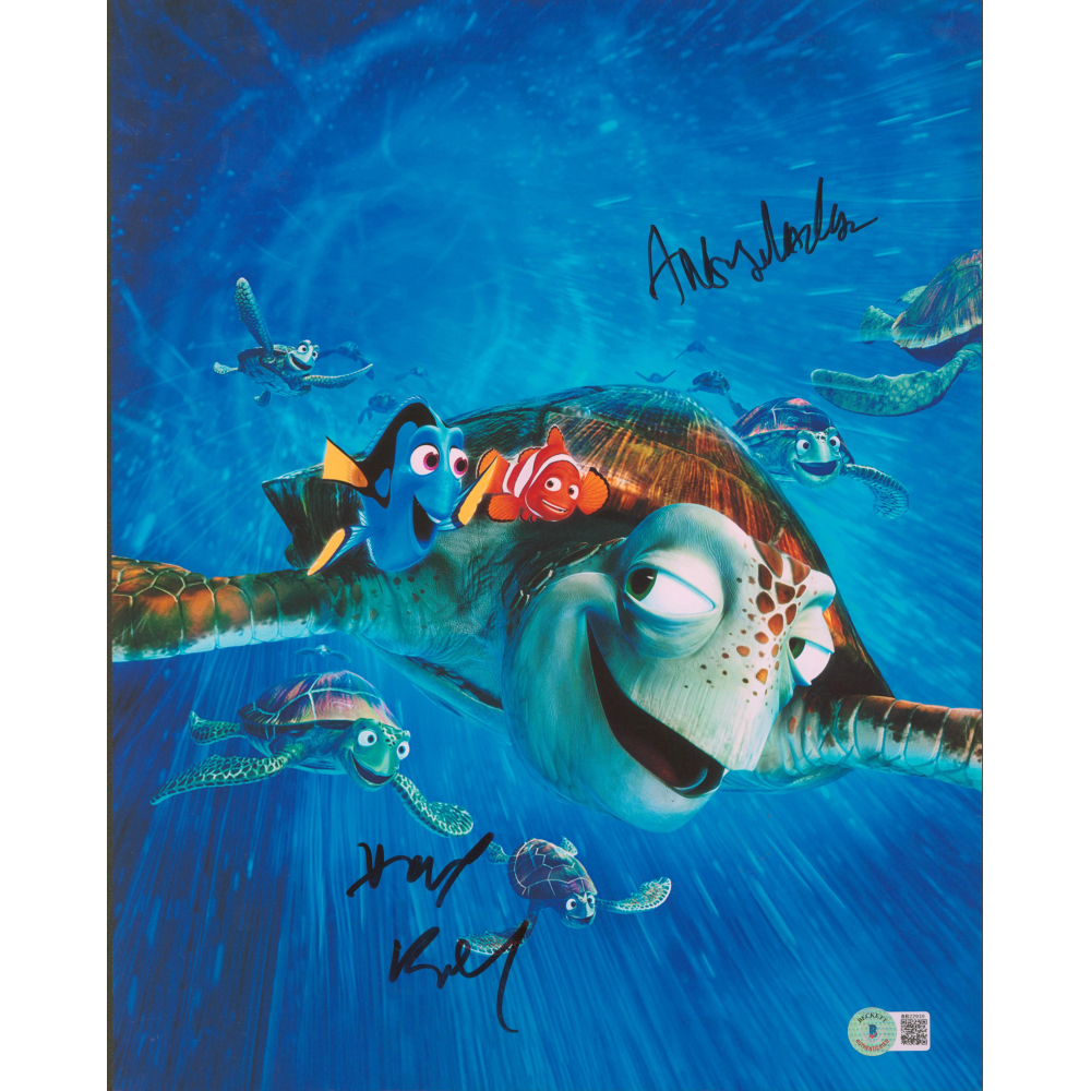 Hayden Rolence & Angus MacLane Signed "Finding Dory" 11x14 Photo ...