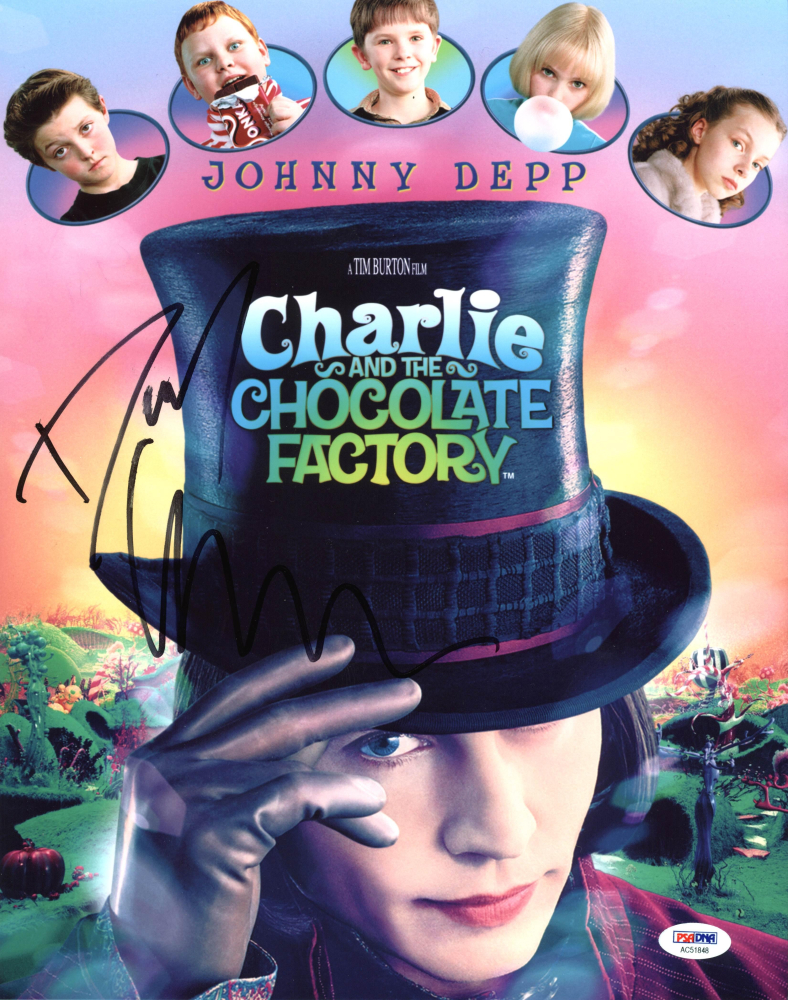 Danny Elfman Signed "Charlie and the Chocolate Factory" 11x14 Photo ...