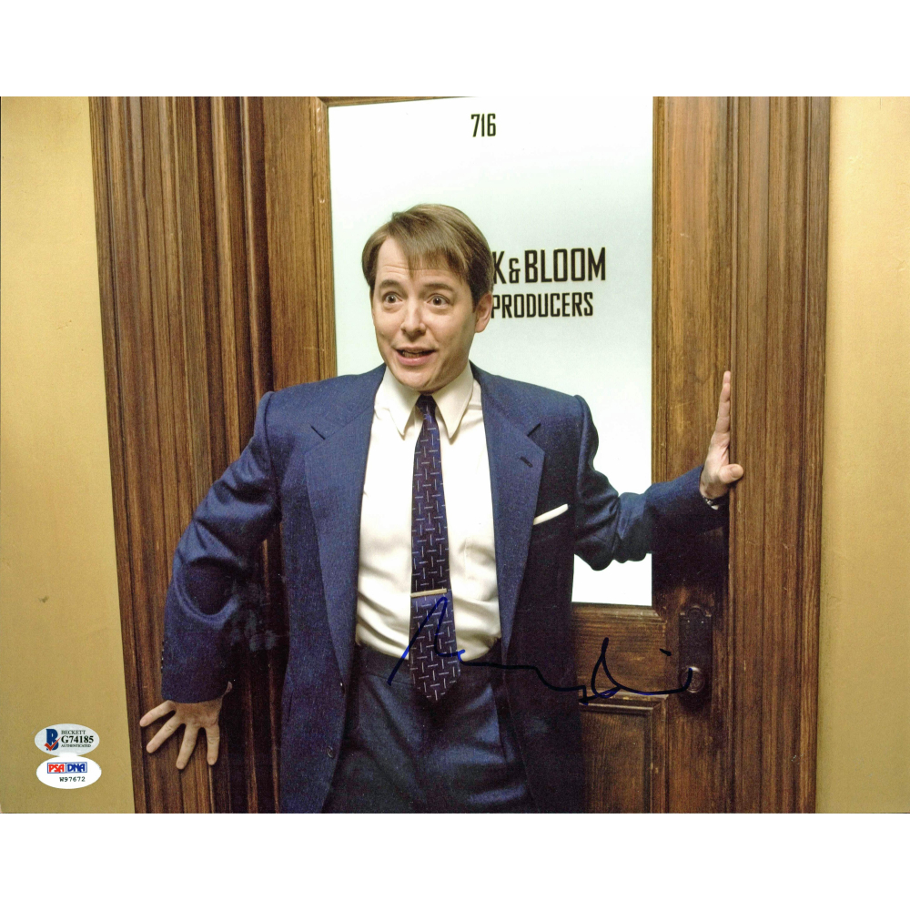 Matthew Broderick Signed "The Producers" 11x14 Photo (PSA) | Pristine ...