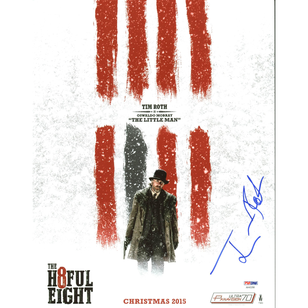 Tim Roth Signed "The Hateful Eight" 11x14 Photo (PSA) | Pristine Auction