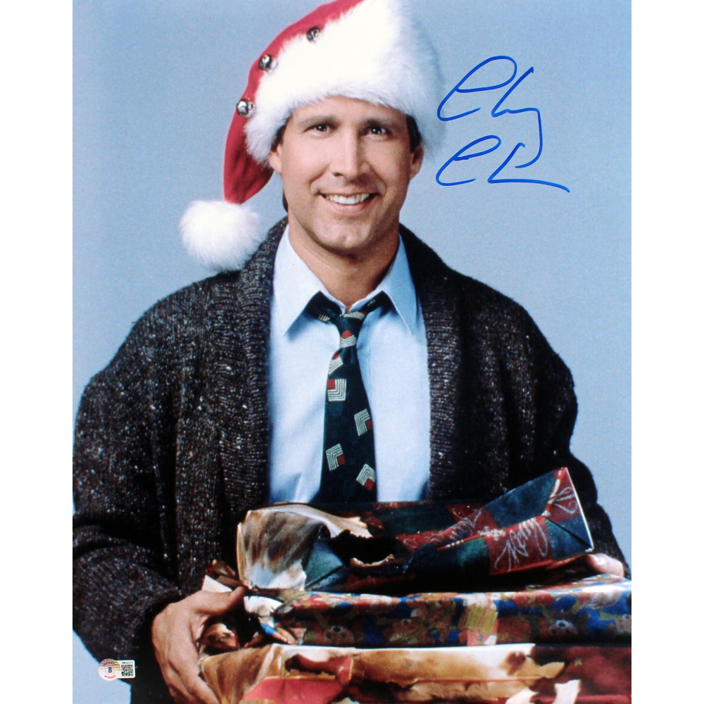 Chevy Chase Signed "National Lampoon's Christmas Vacation" 16x20 Photo ...