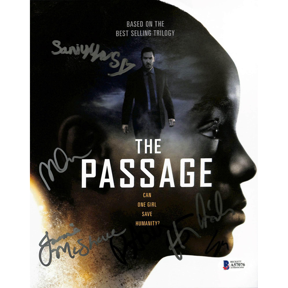 "The Passage" 8x10 Photo Cast-Signed By (5) with Mark Paul Gosselaar ...