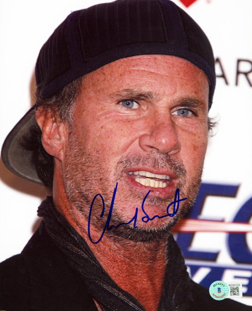 Chad Smith Signed 8x10 Photo (Beckett) | Pristine Auction