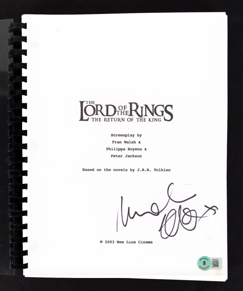 Miranda Otto Signed "The Lord of the Rings: The Return of the King ...