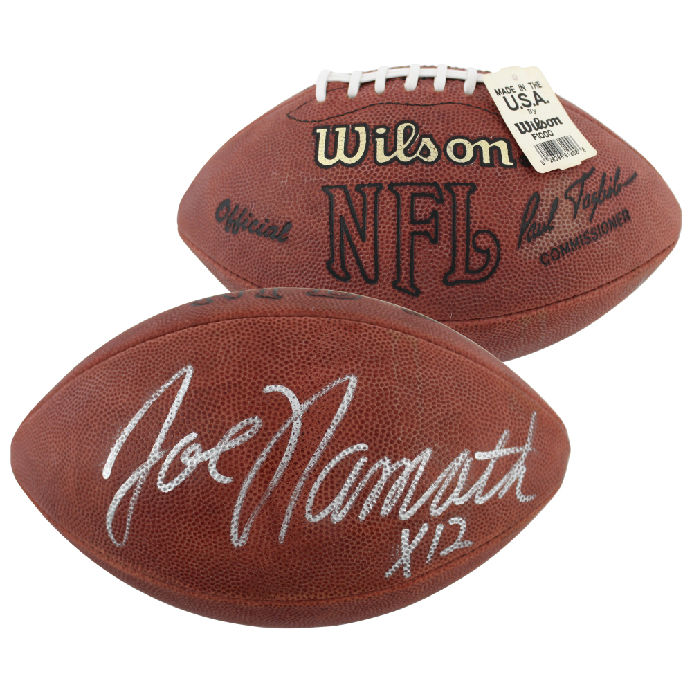 Joe Namath Signed NFL Football (Beckett) | Pristine Auction