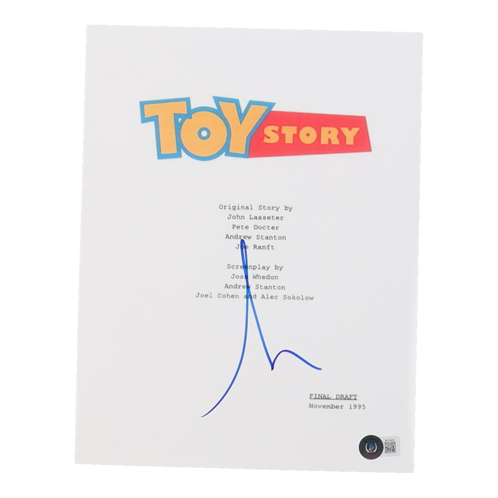 Tim Allen Signed "Toy Story" 8x10 Script Cover (Beckett) | Pristine Auction