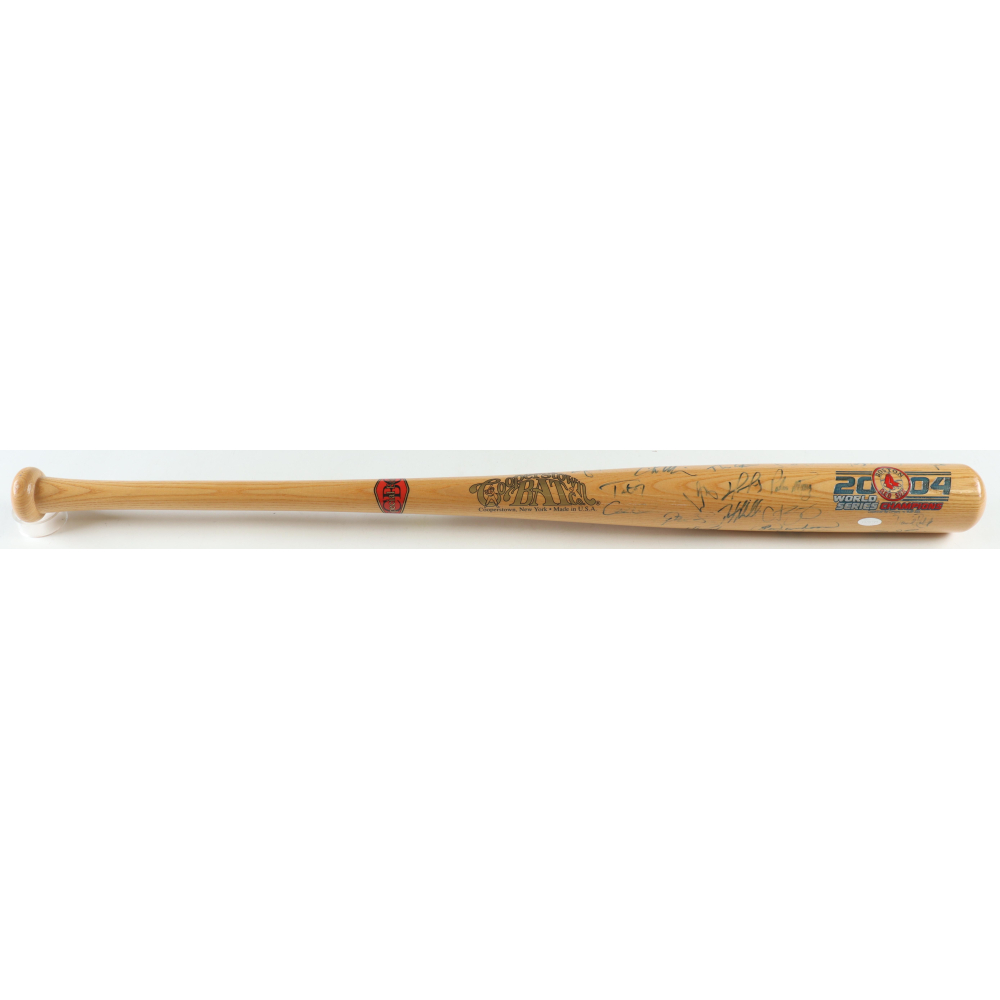 2004 Red Sox World Series Champions Commemorative Baseball Bat Team ...