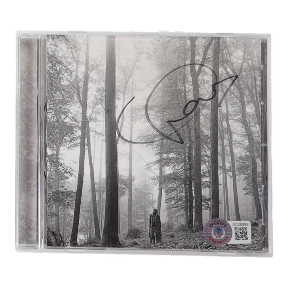 Taylor Swift Signed "Folklore" CD Album Booklet (Beckett) | Pristine ...