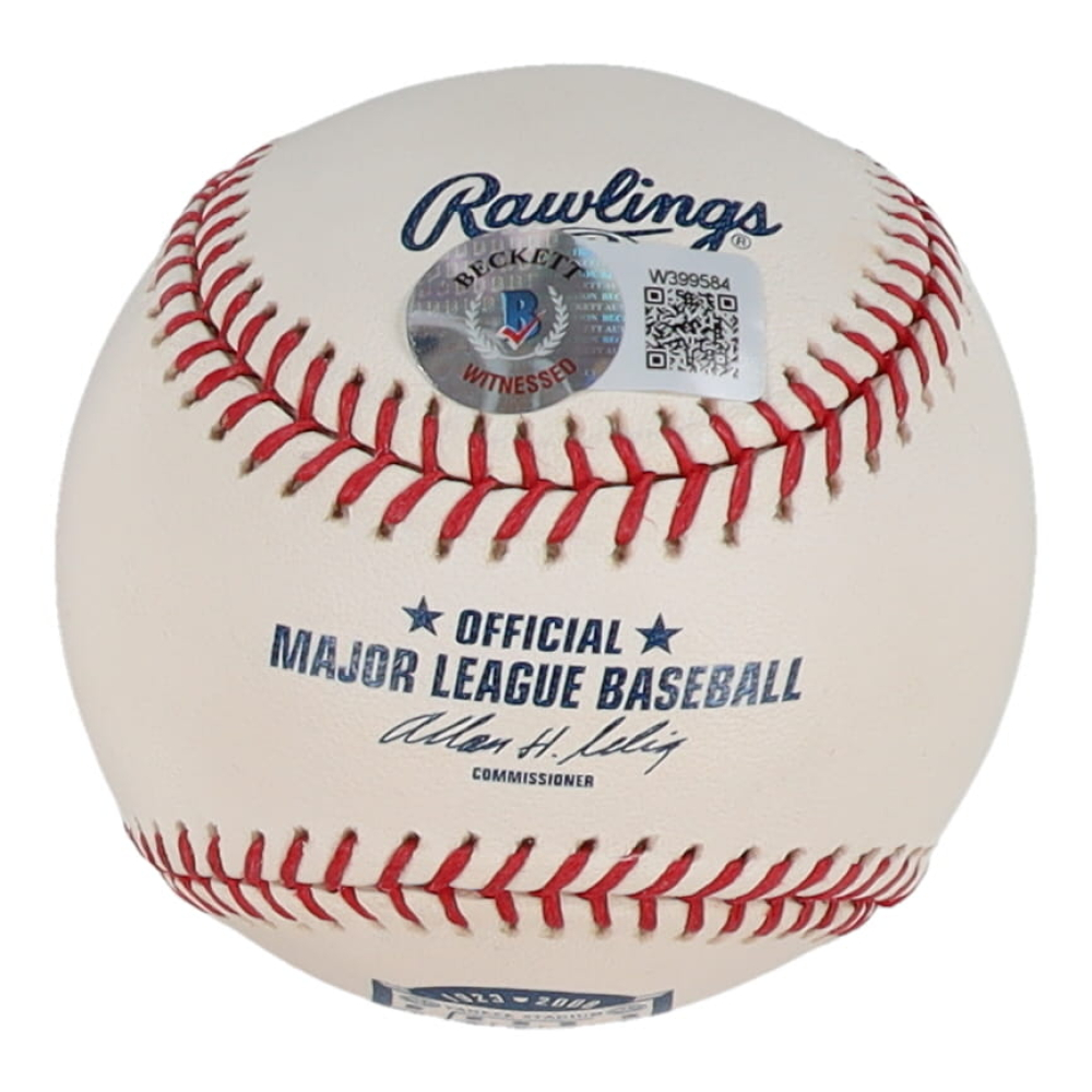 Don Mattingly Signed Commemorative Yankee Stadium OML Baseball ...