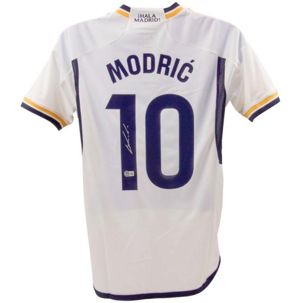 Luka Modric Signed Real Madrid Jersey (Beckett) | Pristine Auction