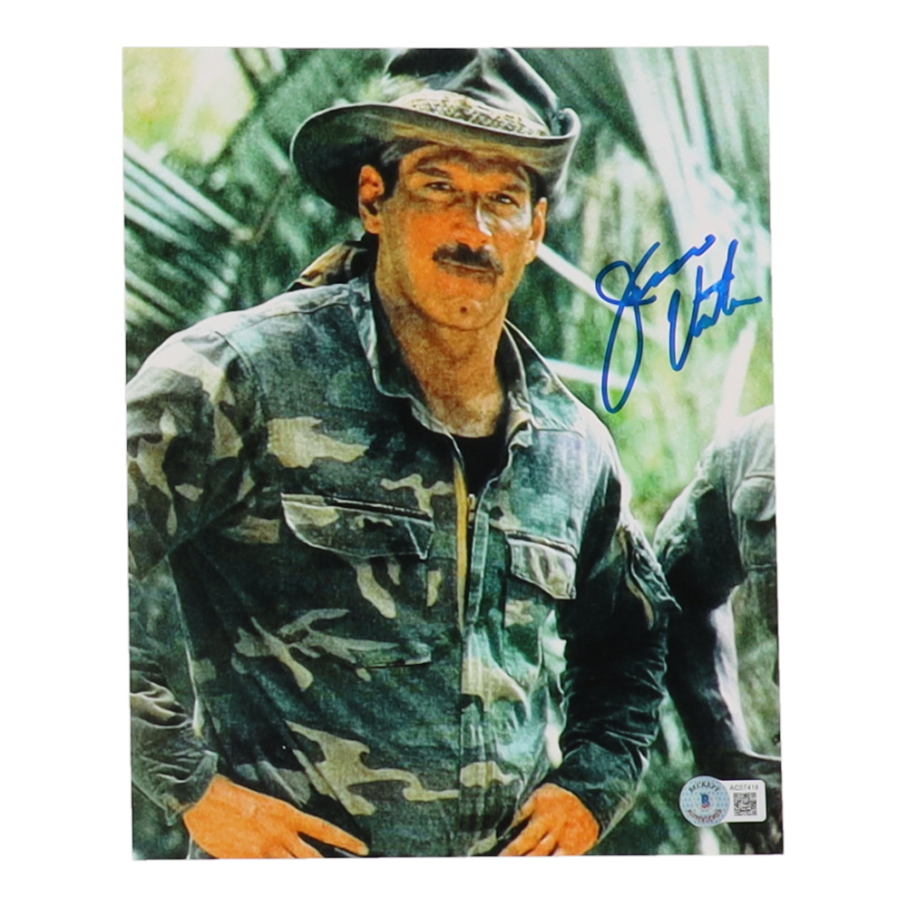 Jesse Ventura Signed "Predator" 8x10 Photo (Beckett) | Pristine Auction