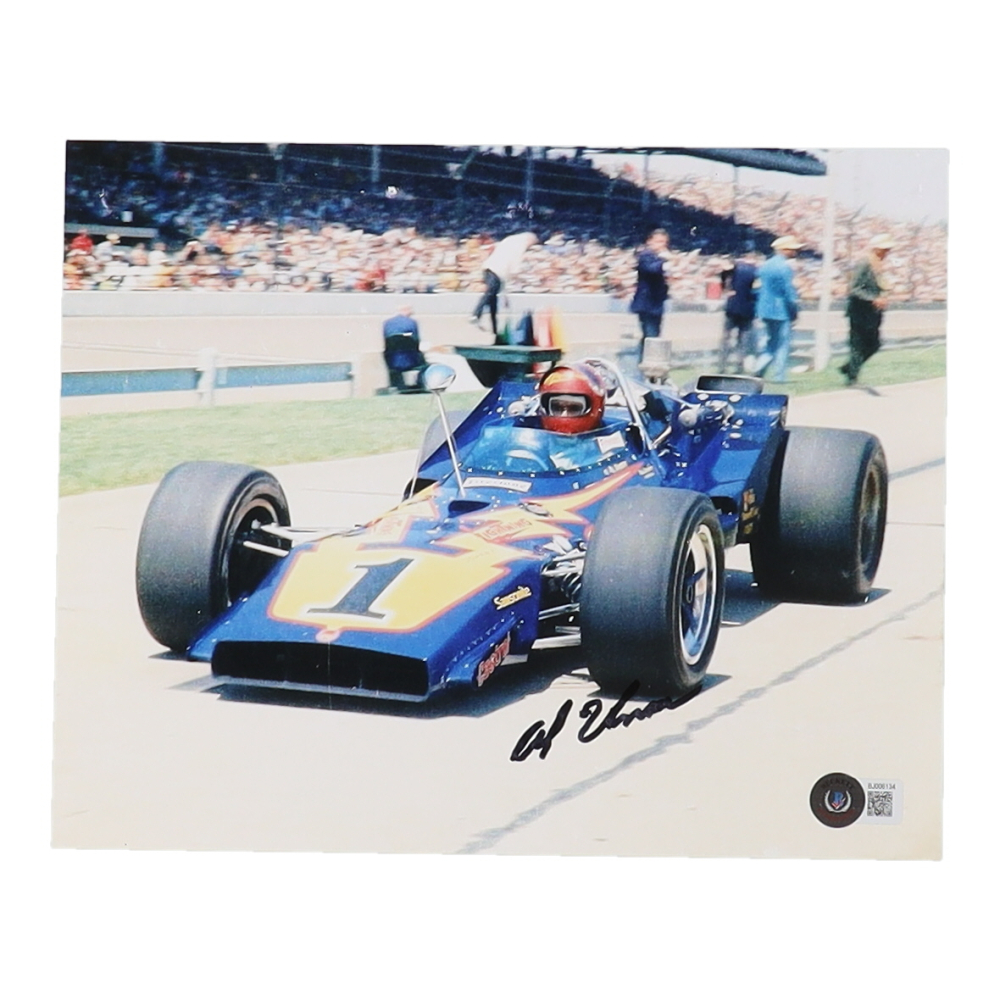 Al Unser Signed Indycar 8x10 Photo (Beckett) | Pristine Auction