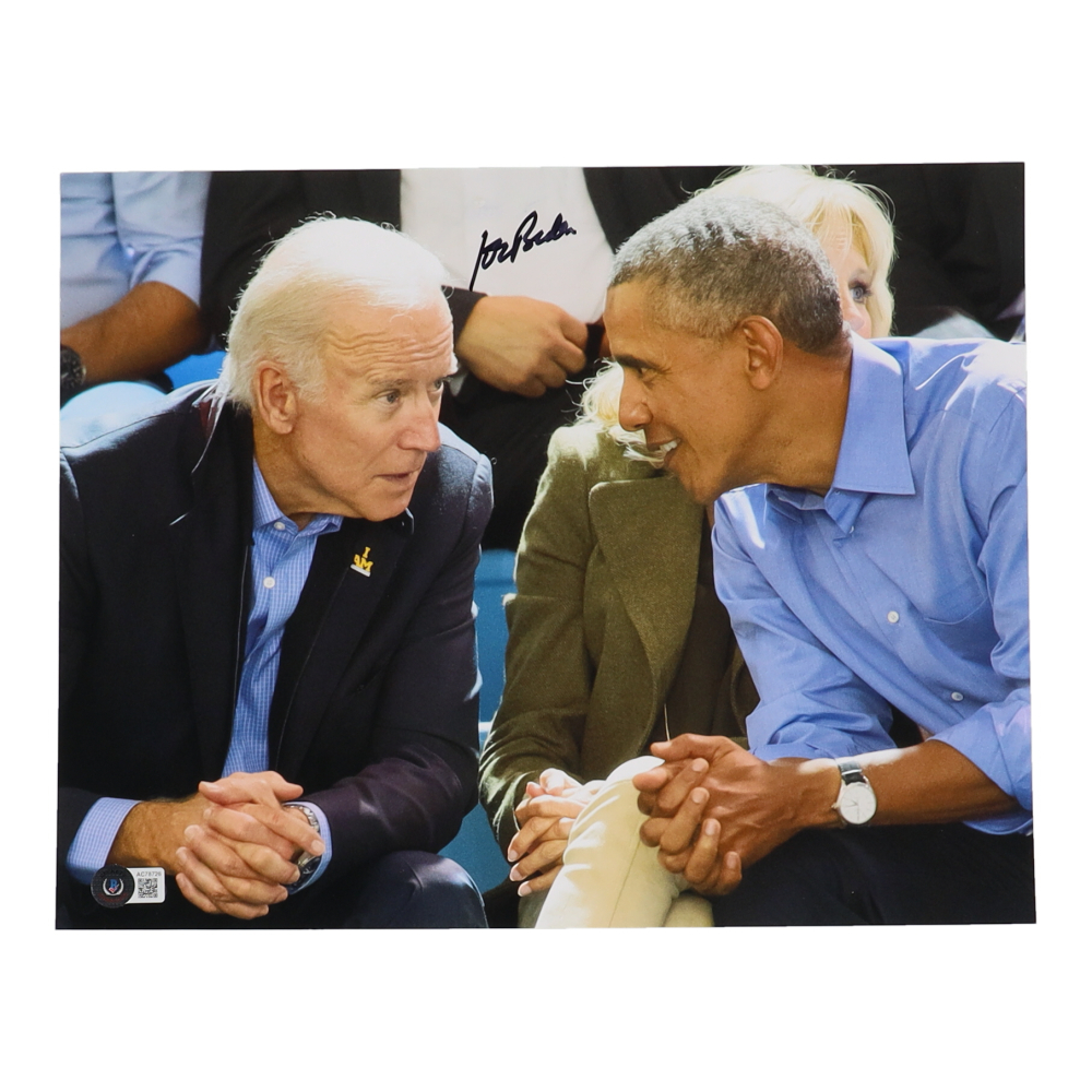 Joe Biden Signed 11x14 Photo (Beckett) | Pristine Auction