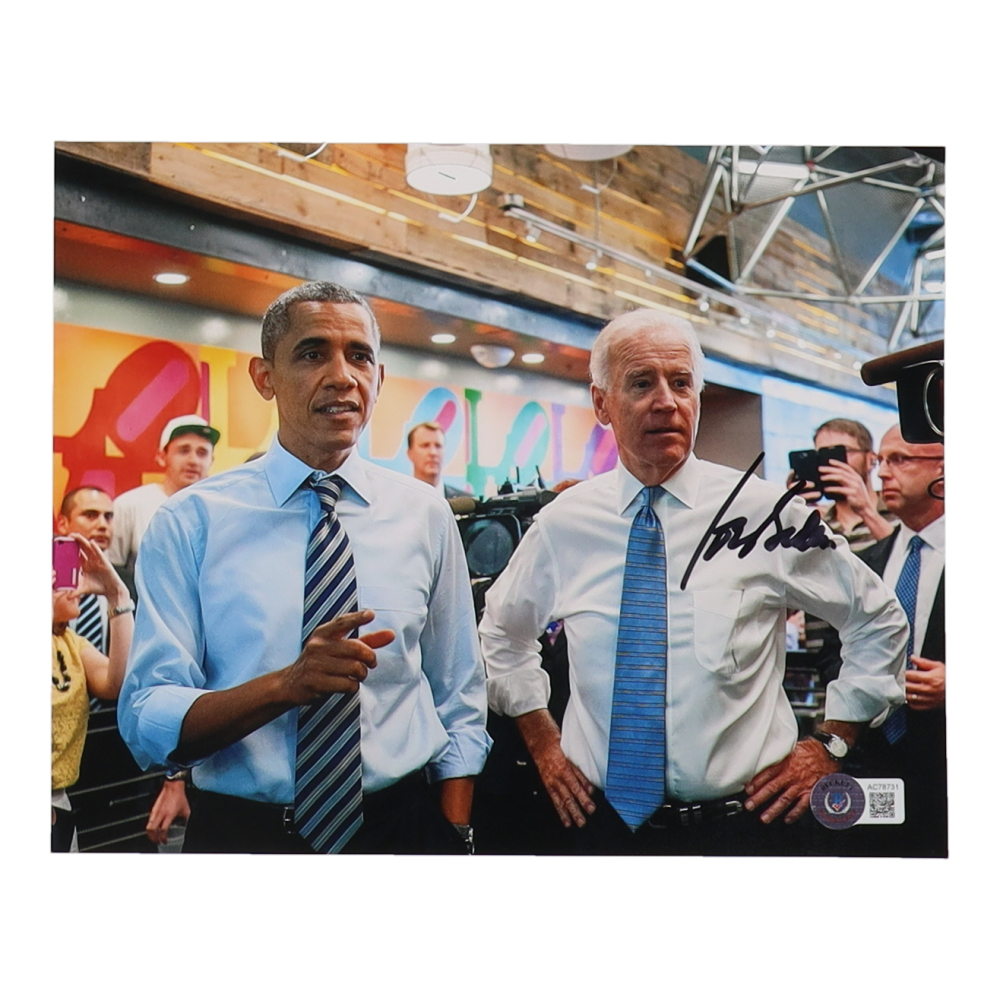 Joe Biden Signed 8x10 Photo (Beckett) | Pristine Auction