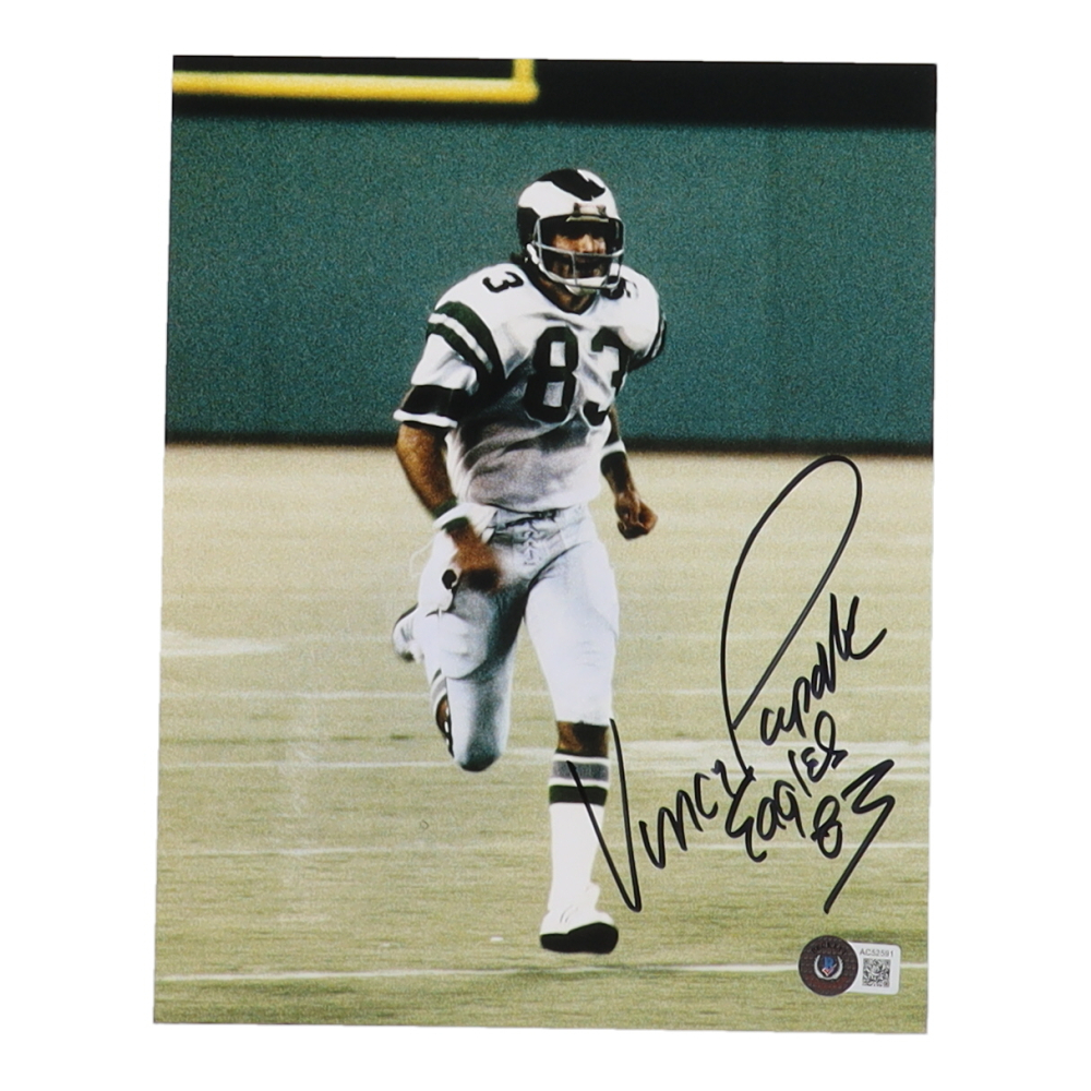 Vince Papale Signed Eagles 8x10 Photo Inscribed "Eagles" (Beckett ...