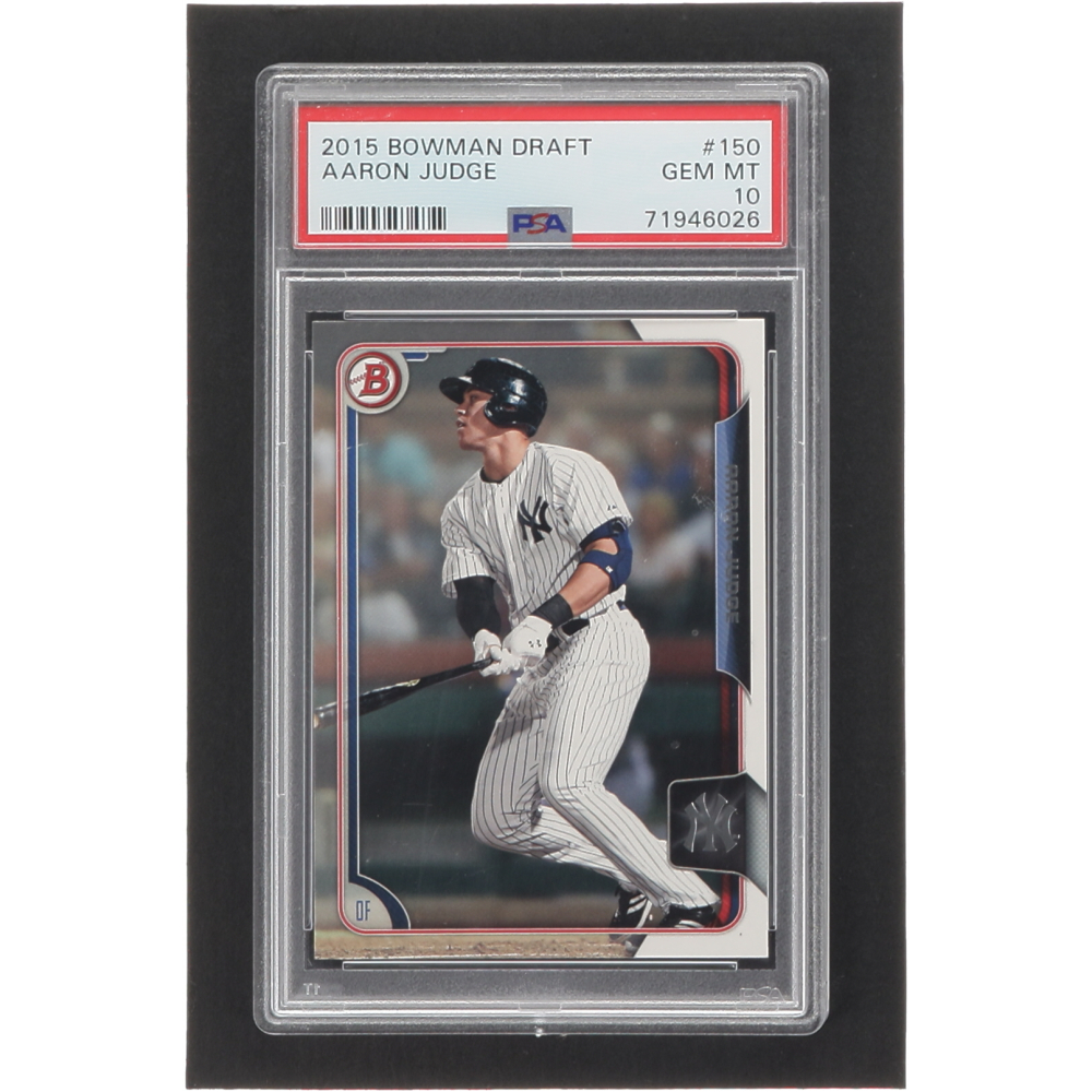 Aaron Judge 2015 Bowman Draft #150 RC (PSA 10) | Pristine Auction