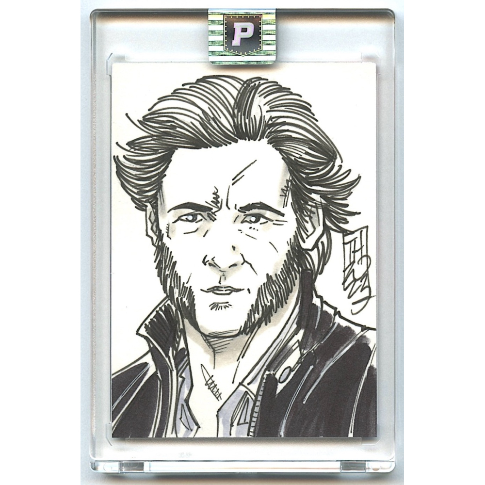 Wolverine | Marvel Comics | Original Art Sketch Card by Tom Hodges (1/1 ...