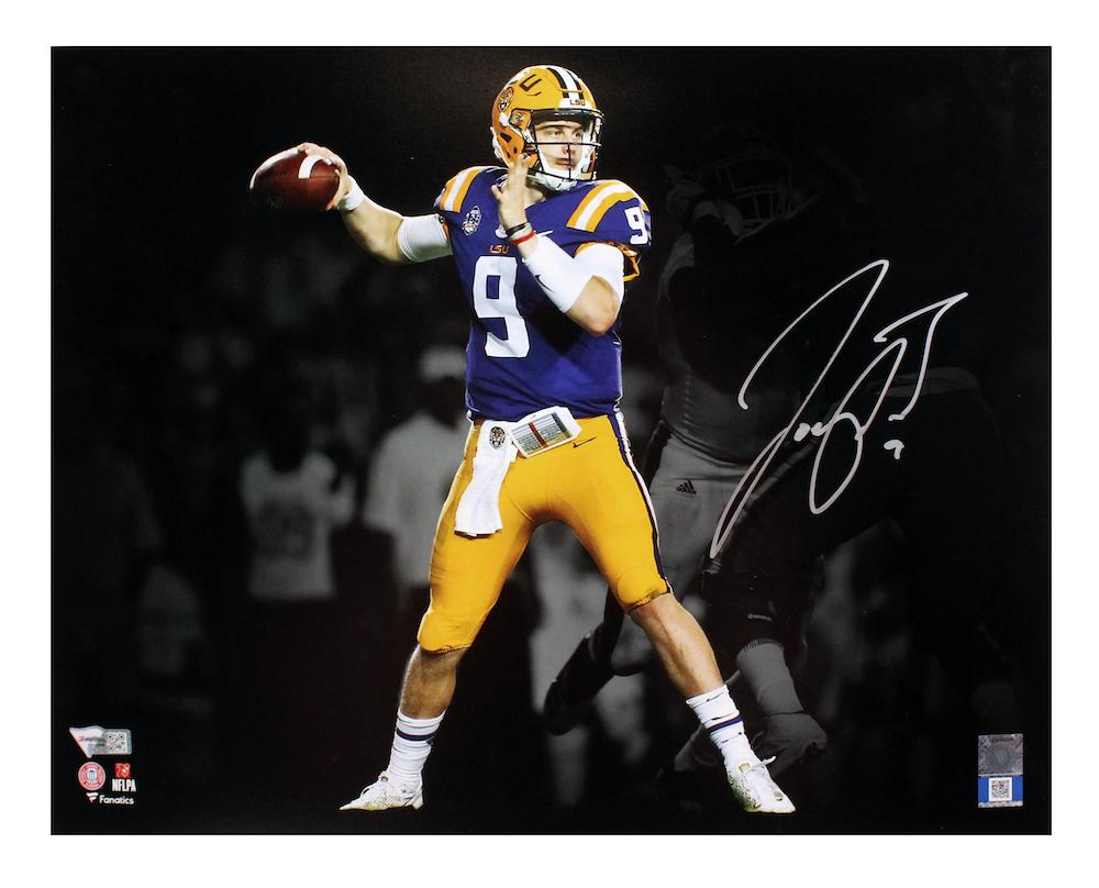 Joe Burrow Signed LSU 11x14 Photo (Fanatics) | Pristine Auction
