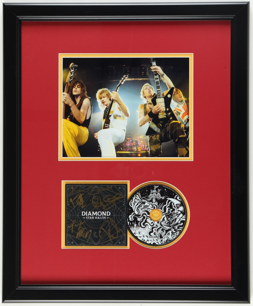 Def Leppard "Diamond Star Halos and Drastic Symphonies" Custom Framed ...