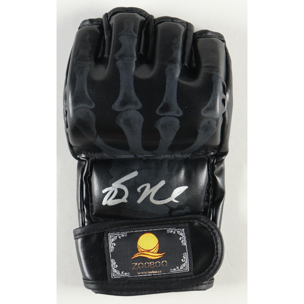 Bo Nickal Signed Custom Skull MMA Glove (Beckett) | Pristine Auction