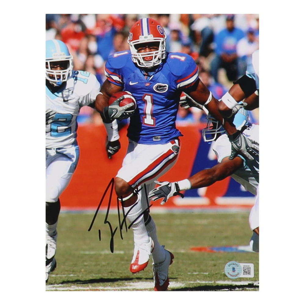 Percy Harvin Signed Florida Gators 8x10 Photo (Beckett) | Pristine Auction