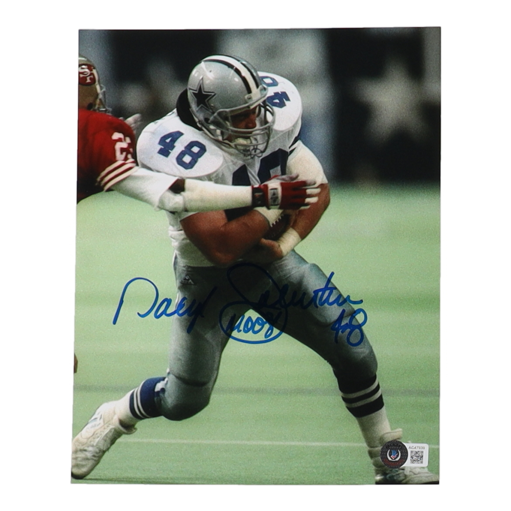 Daryl "Moose" Johnston Signed Cowboys 8x10 Photo (Beckett) | Pristine ...