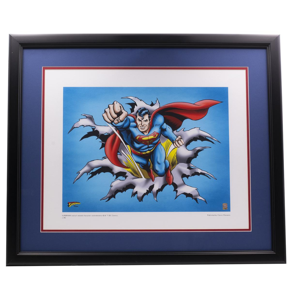 "Superman" Limited Edition Custom Framed Giclee | Pristine Auction