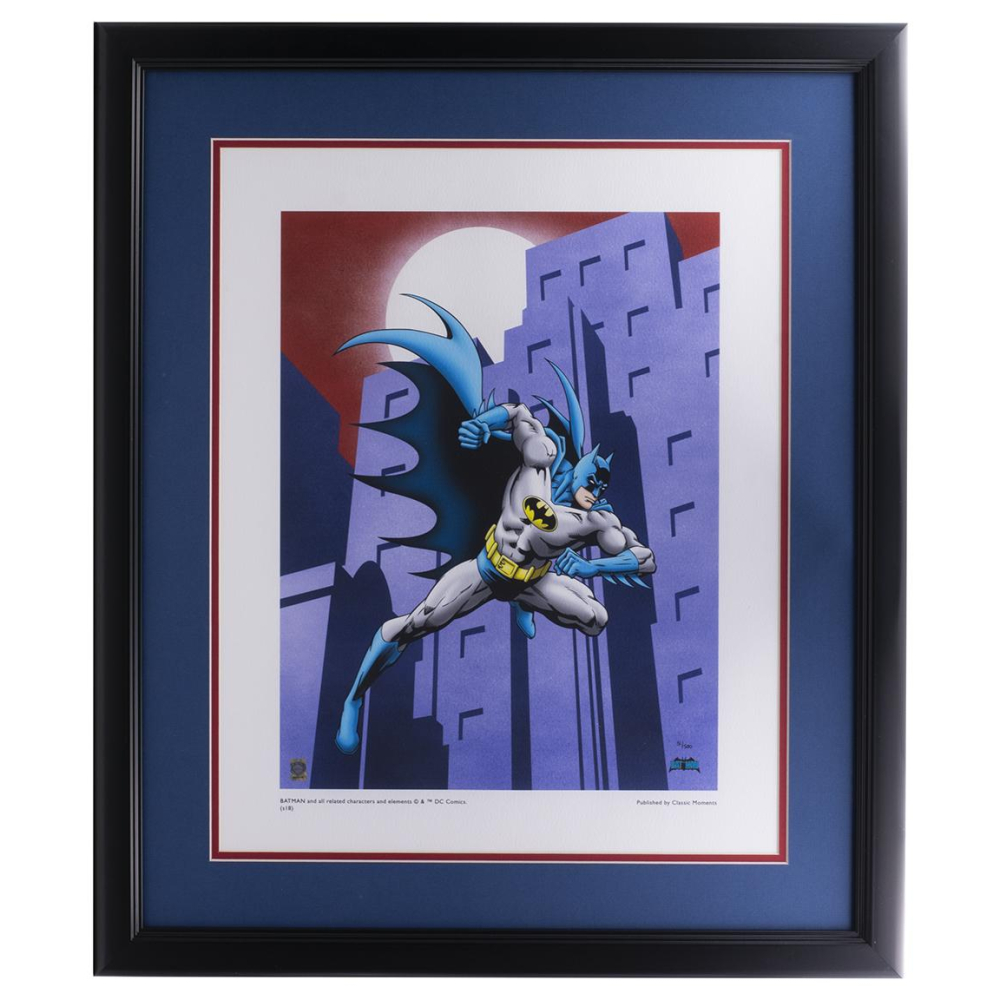 Batman LE Custom Framed Giclee | Pristine Auction