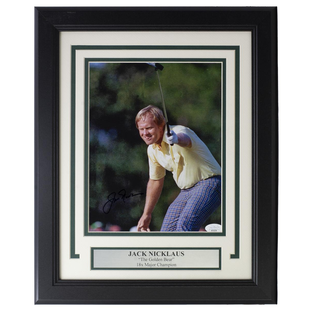 Jack Nicklaus Signed Custom Framed Photo (JSA) | Pristine Auction