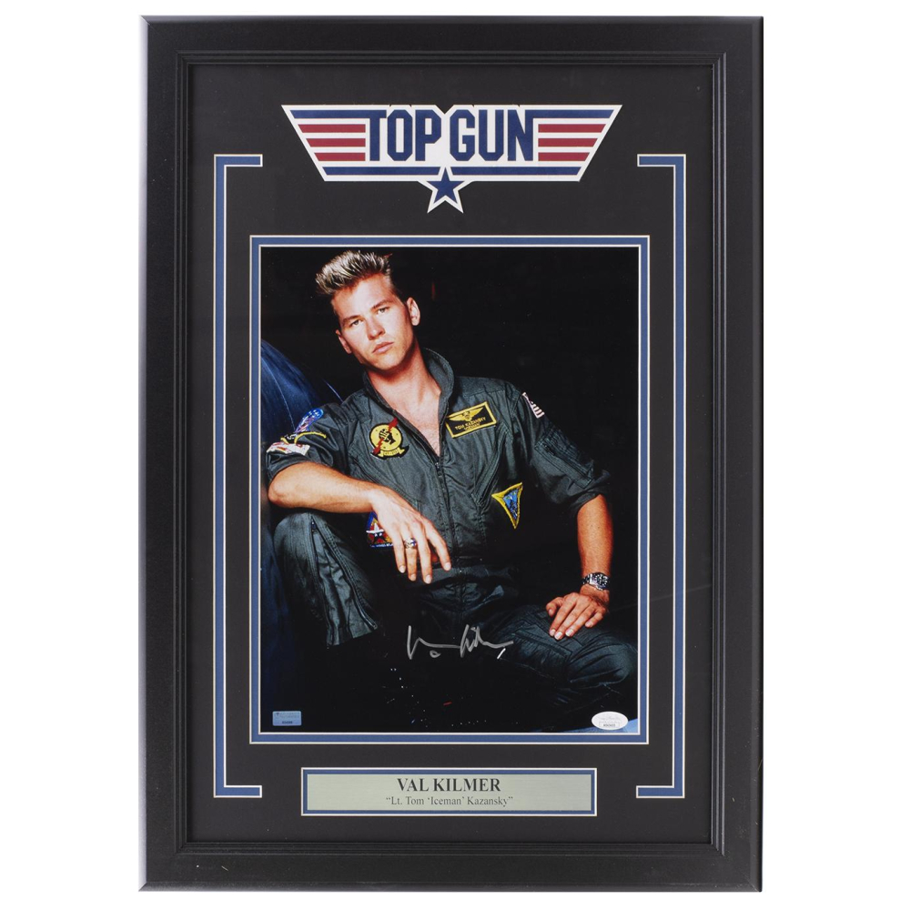 Val Kilmer Signed "Top Gun" Custom Framed Photo (JSA) | Pristine Auction
