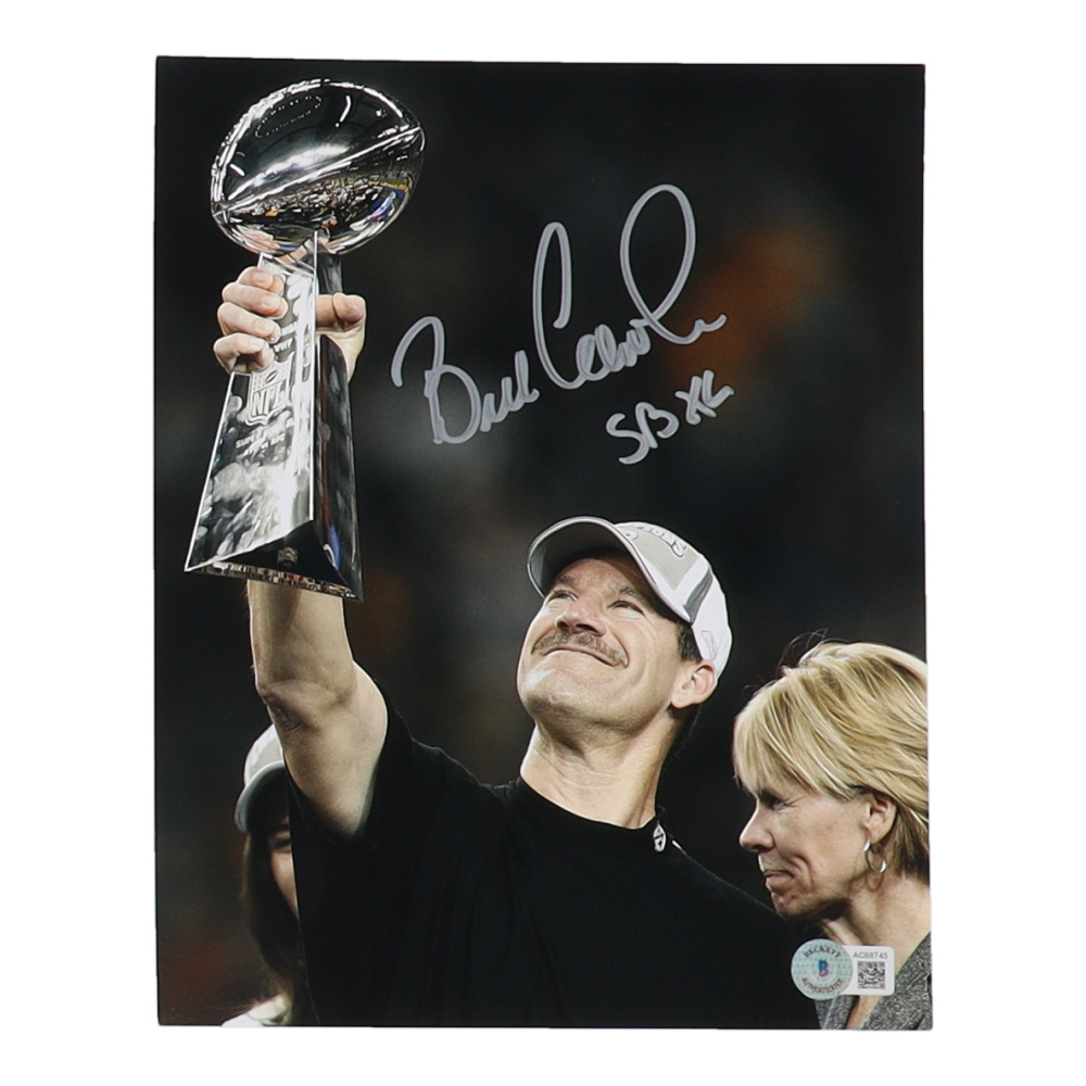 Bill Cowher Signed Steelers 8x10 Photo Inscribed "SB XL" (Beckett ...