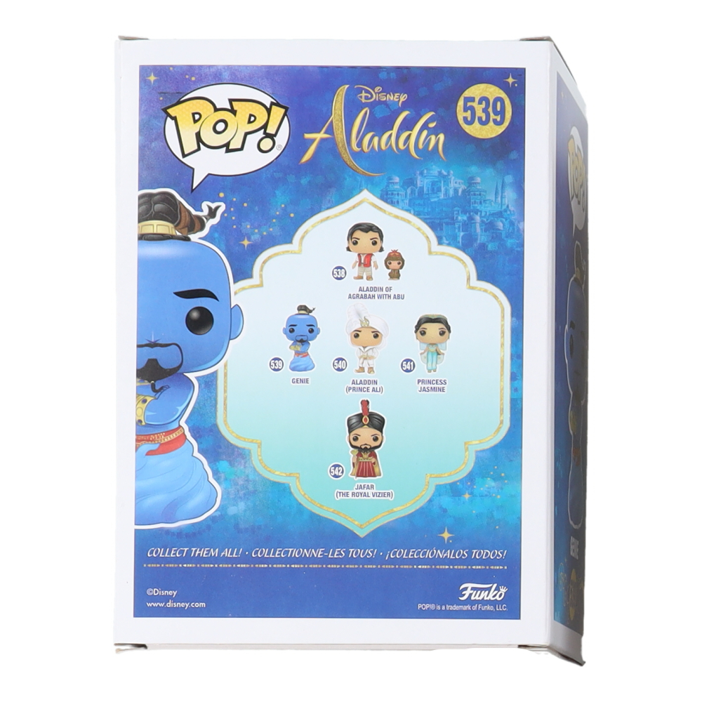 James Monroe Iglehart Signed "Genie" #539 Aladdin Funko Pop! Vinyl ...