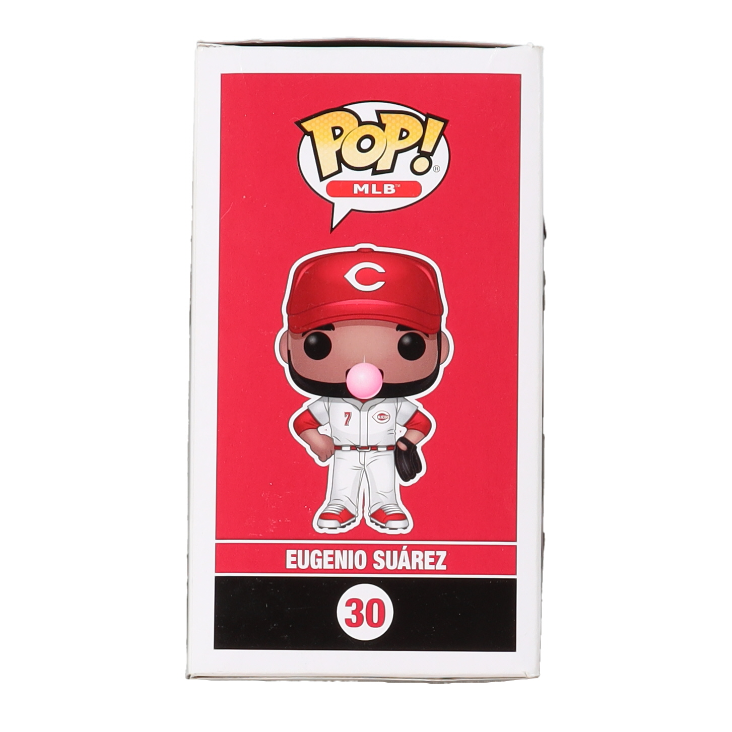 Eugenio Suarez Signed Reds #30 Funko Pop! Vinyl Figure (Beckett ...